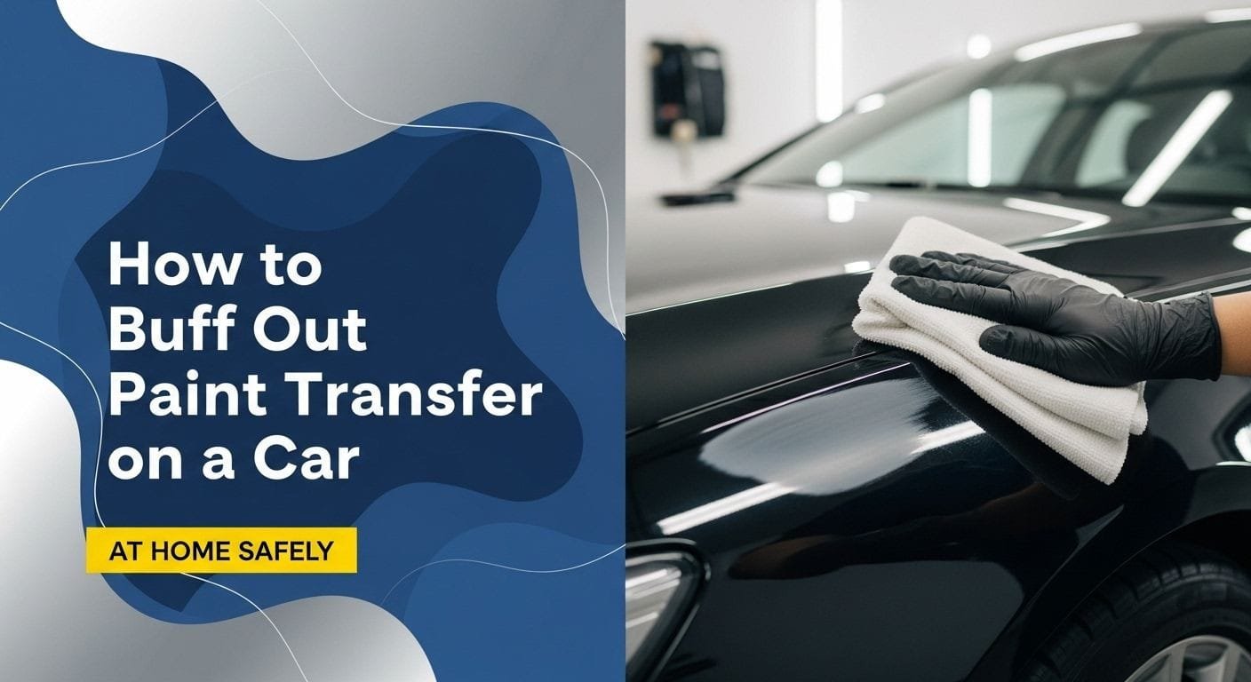 How to Buff Out Paint Transfer on a Car at Home Safely - CarXplorer