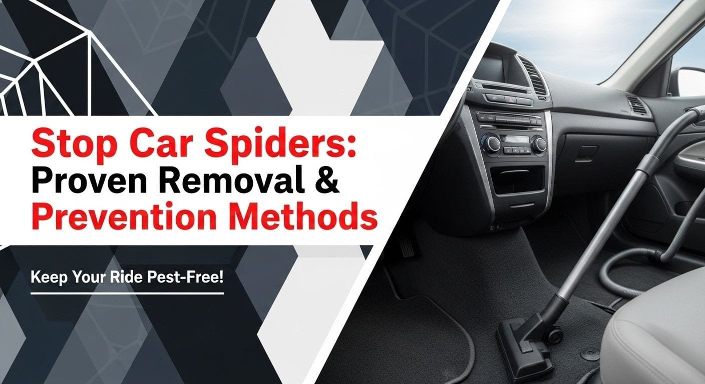 Stop Car Spiders: Proven Removal & Prevention Methods - CarXplorer