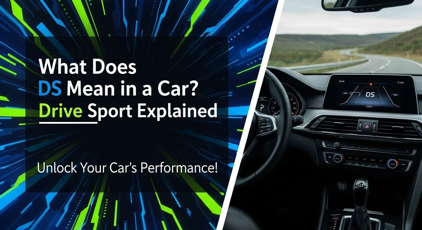 What Does DS Mean in a Car? Drive Sport Explained - CarXplorer