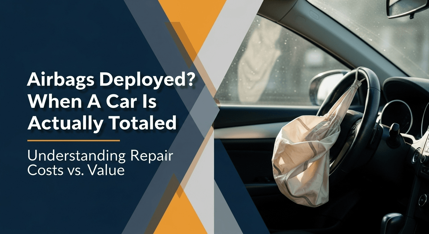 Airbags Deployed? When a Car Is Actually Totaled - CarXplorer