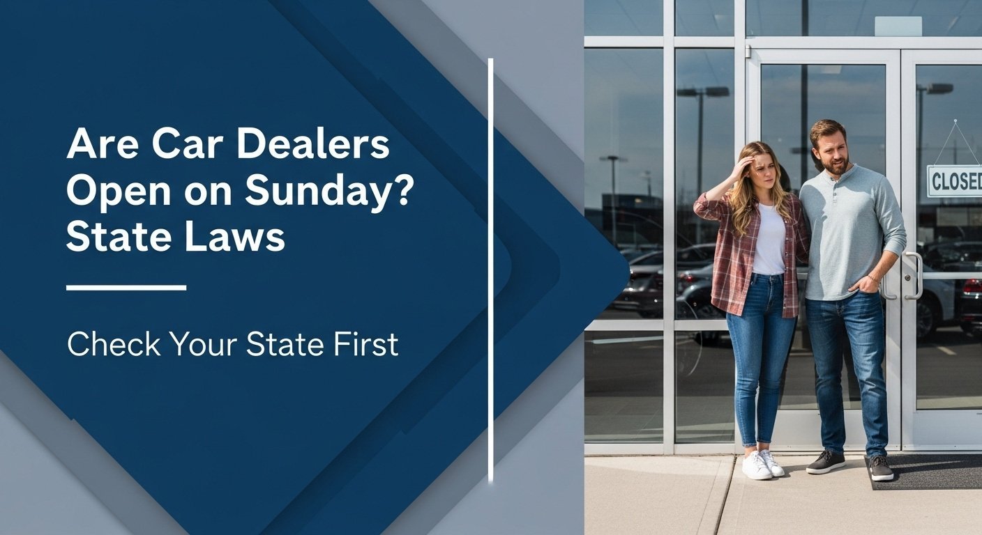 Are Car Dealers Open on Sunday? State Laws 2026 - CarXplorer