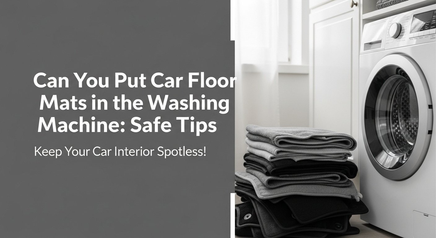Can You Put Car Floor Mats in the Washing Machine: Safe Tips - CarXplorer