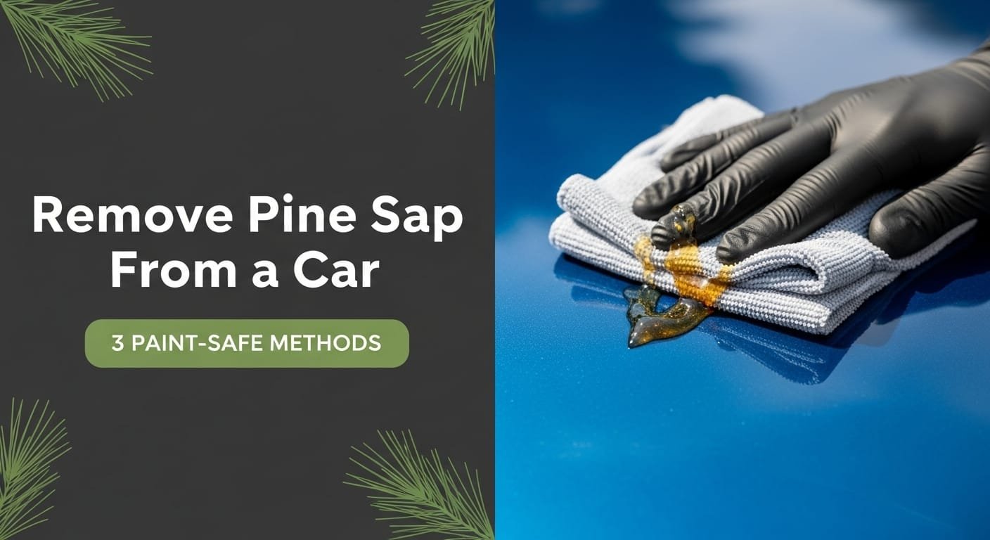 Remove Pine Sap From a Car: 3 Paint-Safe Methods - CarXplorer