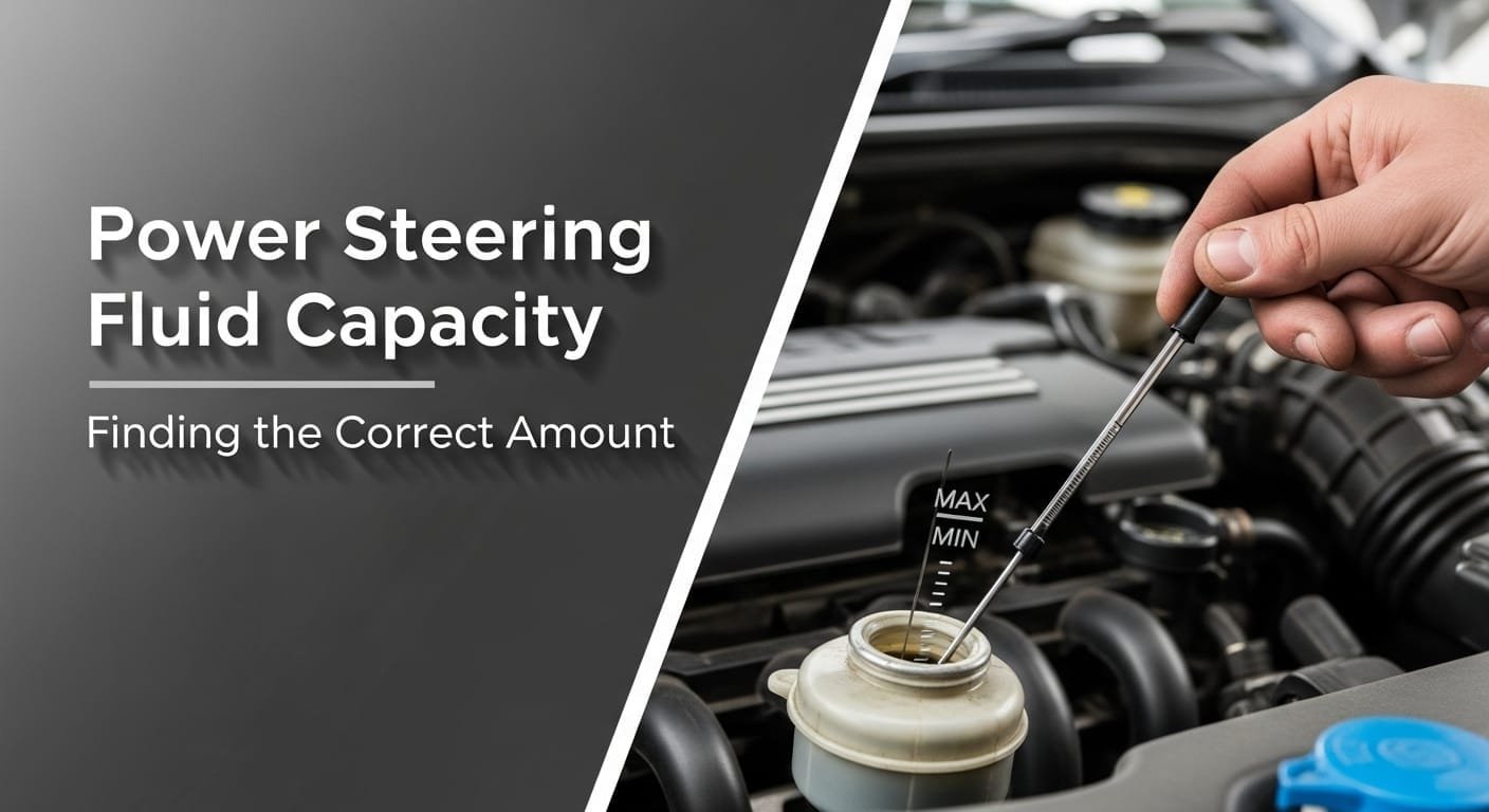 Power Steering Fluid Capacity: The Correct Amount - CarXplorer