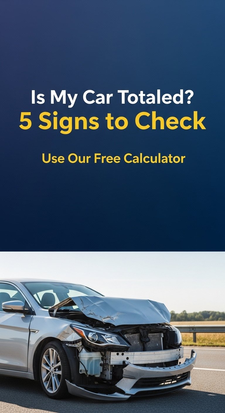 Is My Car Totaled? 5 Signs to Check [Calculator] - CarXplorer