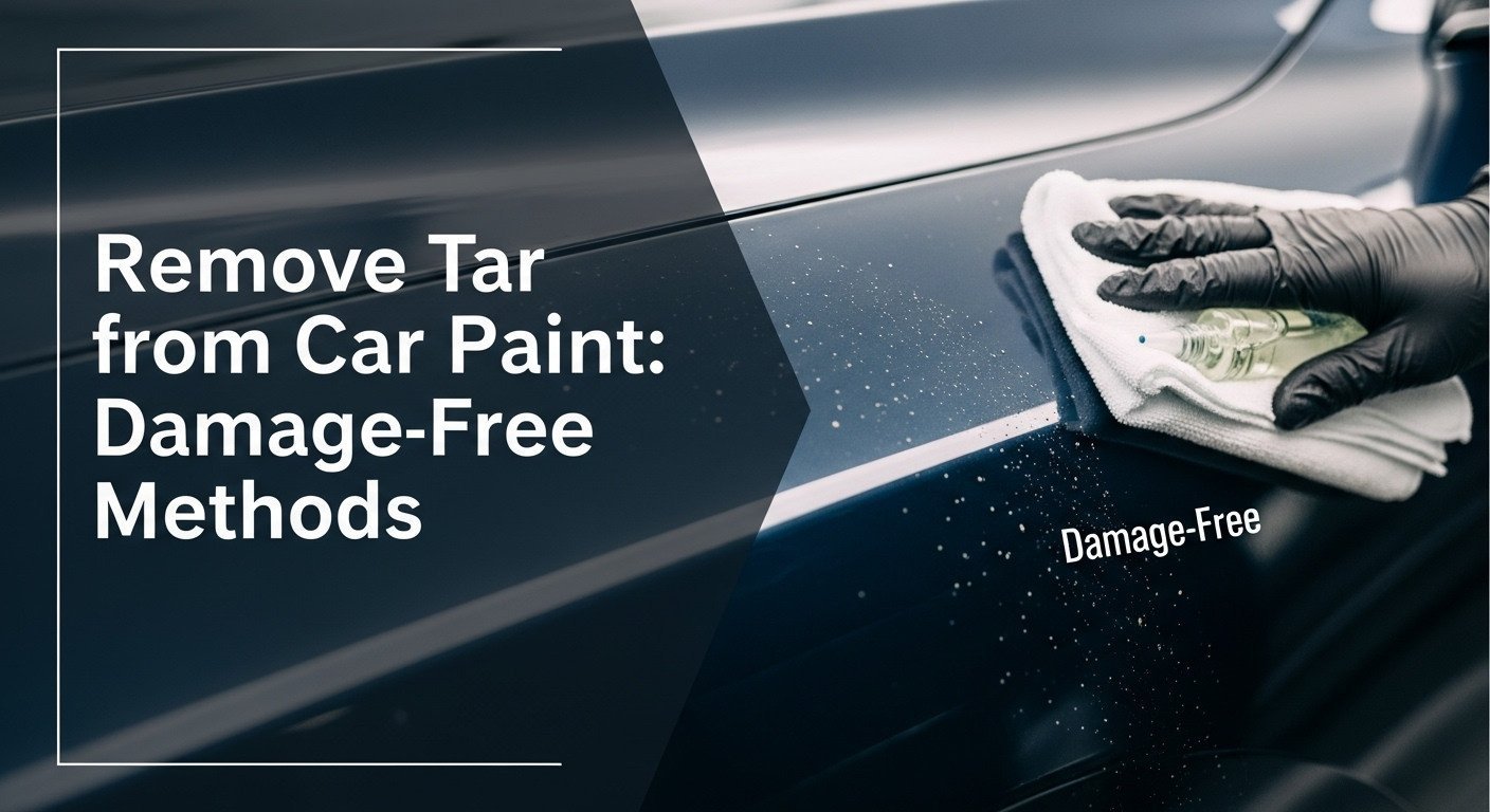 Remove Tar from Car Paint: Damage-Free Methods - CarXplorer