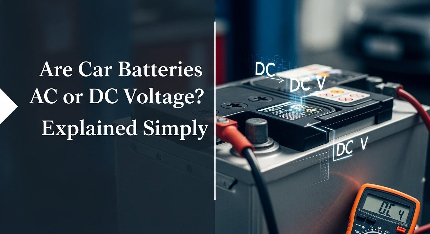 Are Car Batteries AC or DC Voltage? Explained Simply - CarXplorer