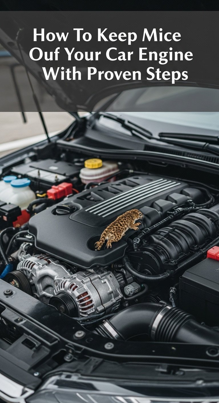 How To Keep Mice Out Of Your Car Engine With Proven Steps - CarXplorer