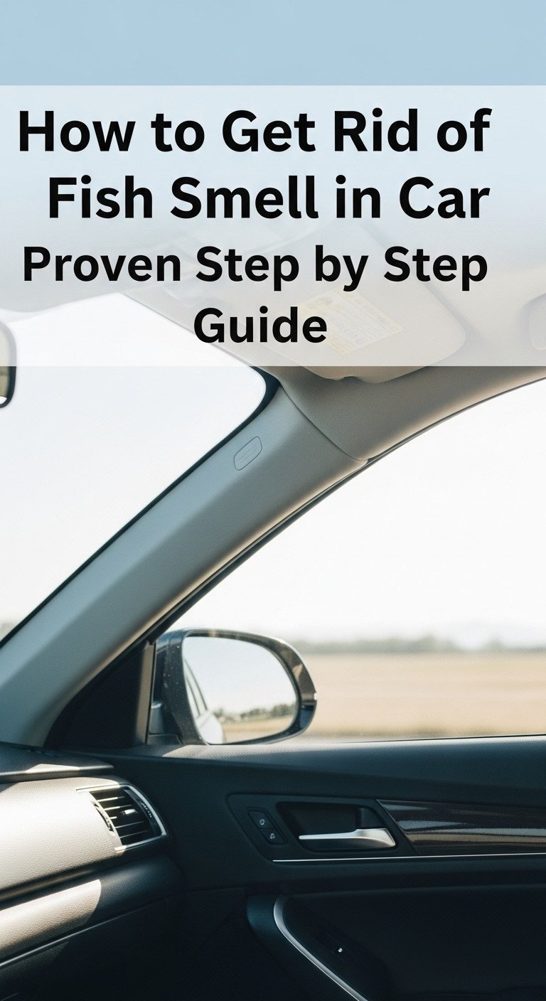 How to Get Rid of Fish Smell in Car Proven Step by Step Guide - CarXplorer