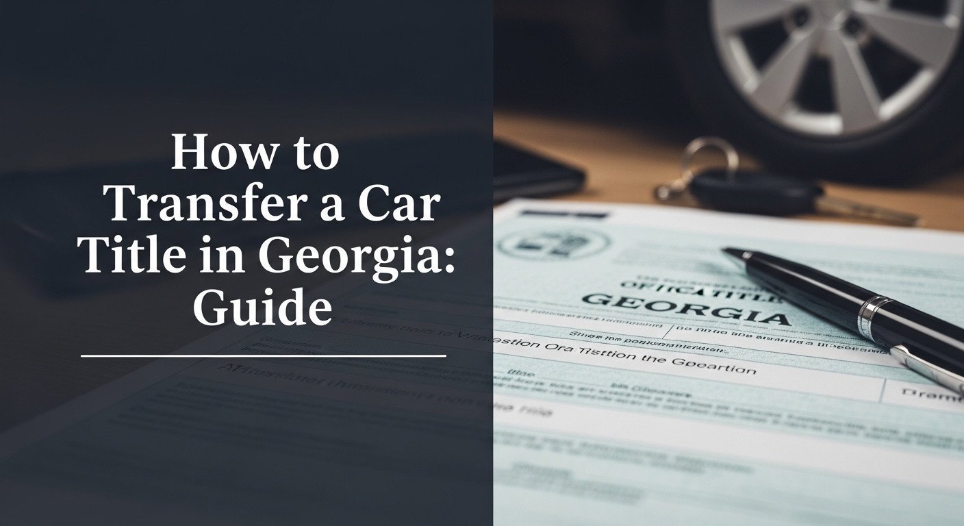 How to Transfer a Car Title in Georgia: 2025 Guide - CarXplorer