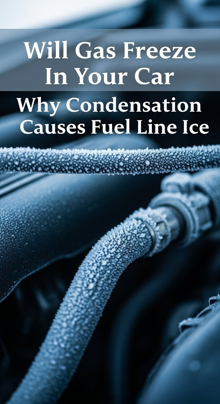 Will Gas Freeze In Your Car Why Condensation Causes Fuel Line Ice ...