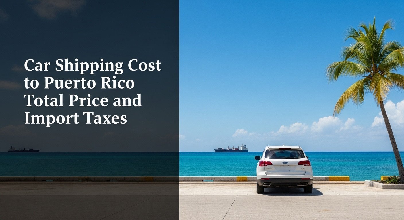 Car Shipping Cost to Puerto Rico Total Price and Import Taxes - CarXplorer