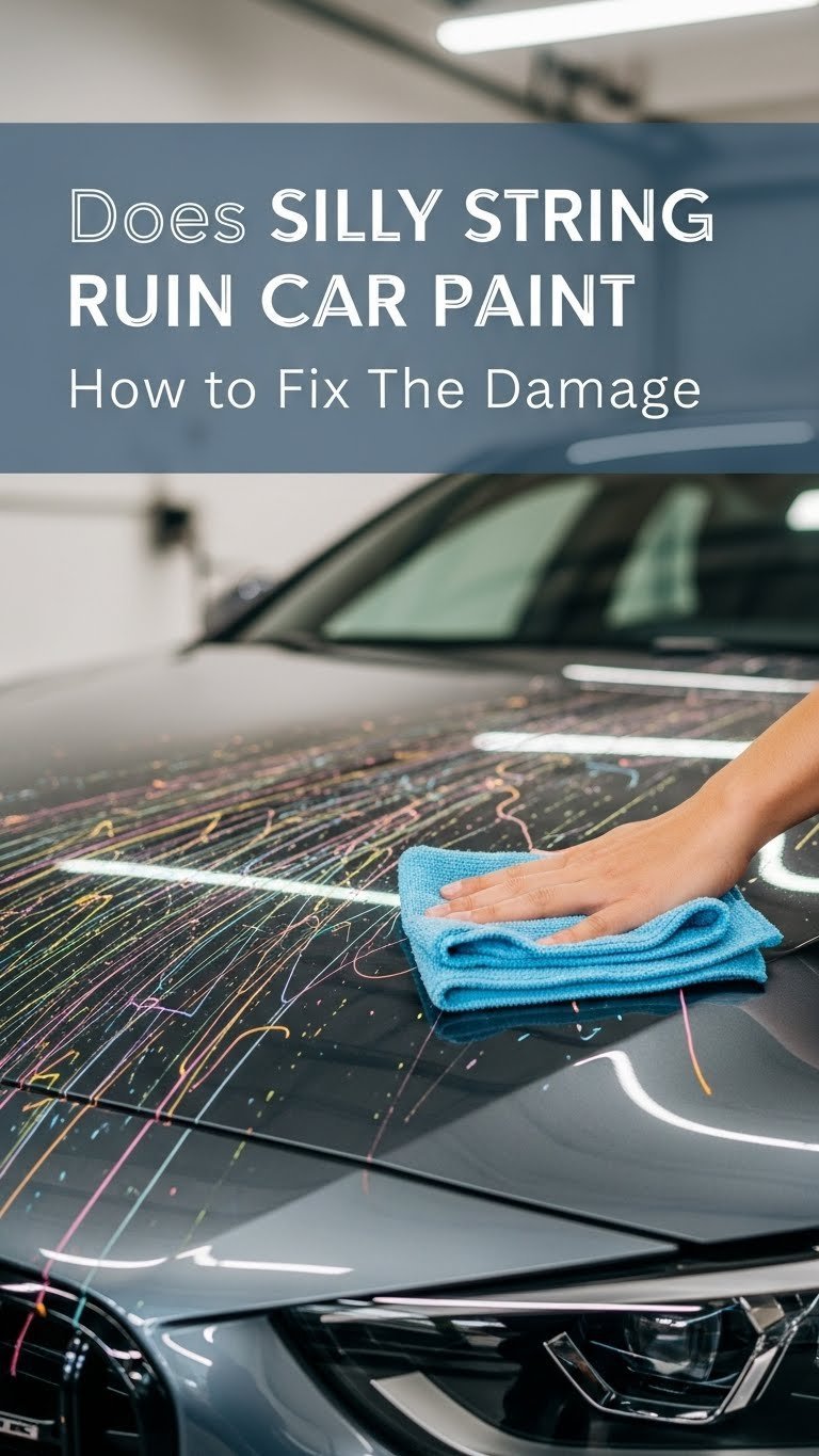 Does Silly String Ruin Car Paint How to Fix The Damage - CarXplorer