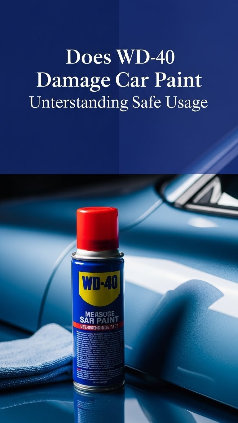 Does WD-40 Damage Car Paint Understanding Safe Usage - CarXplorer