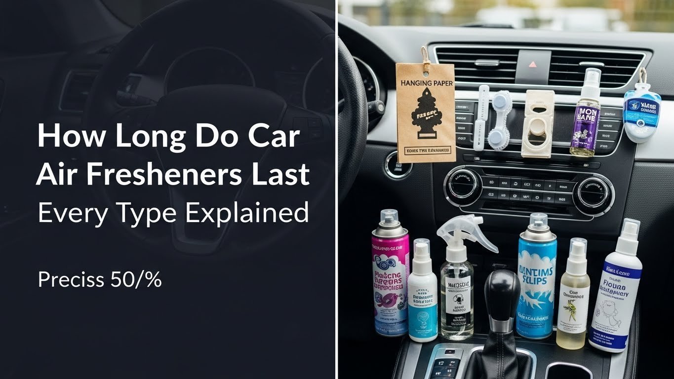 How Long Do Car Air Fresheners Last Every Type Explained - CarXplorer