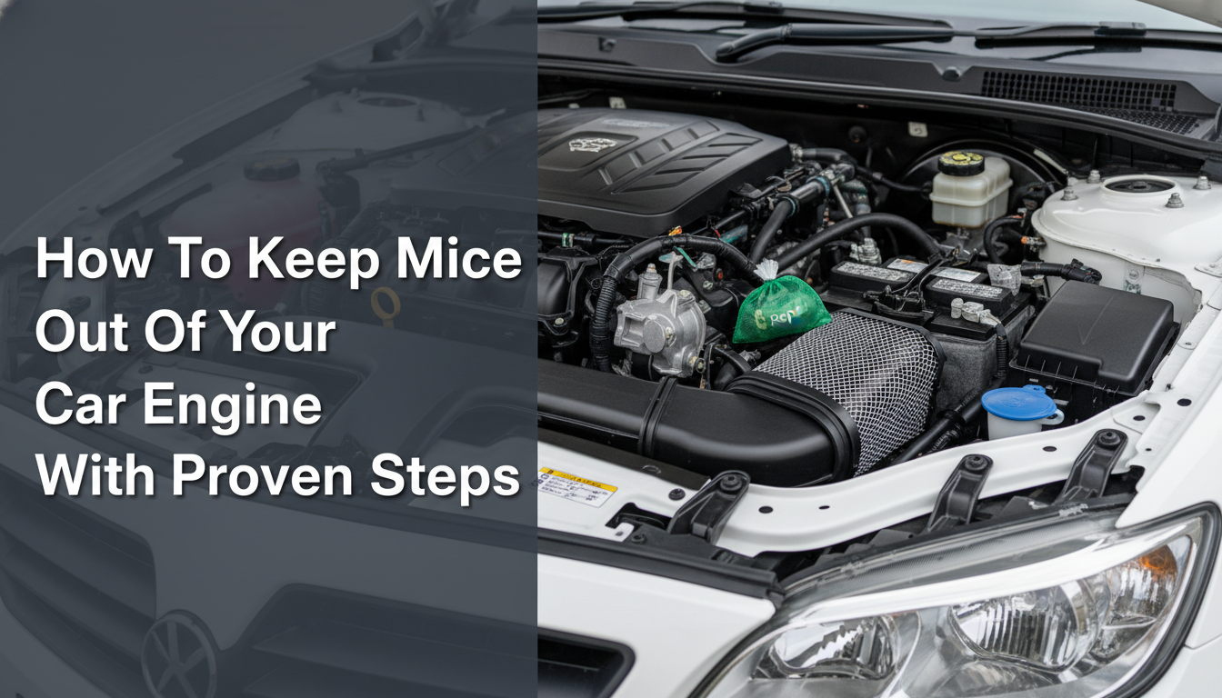 How To Keep Mice Out Of Your Car Engine With Proven Steps - CarXplorer