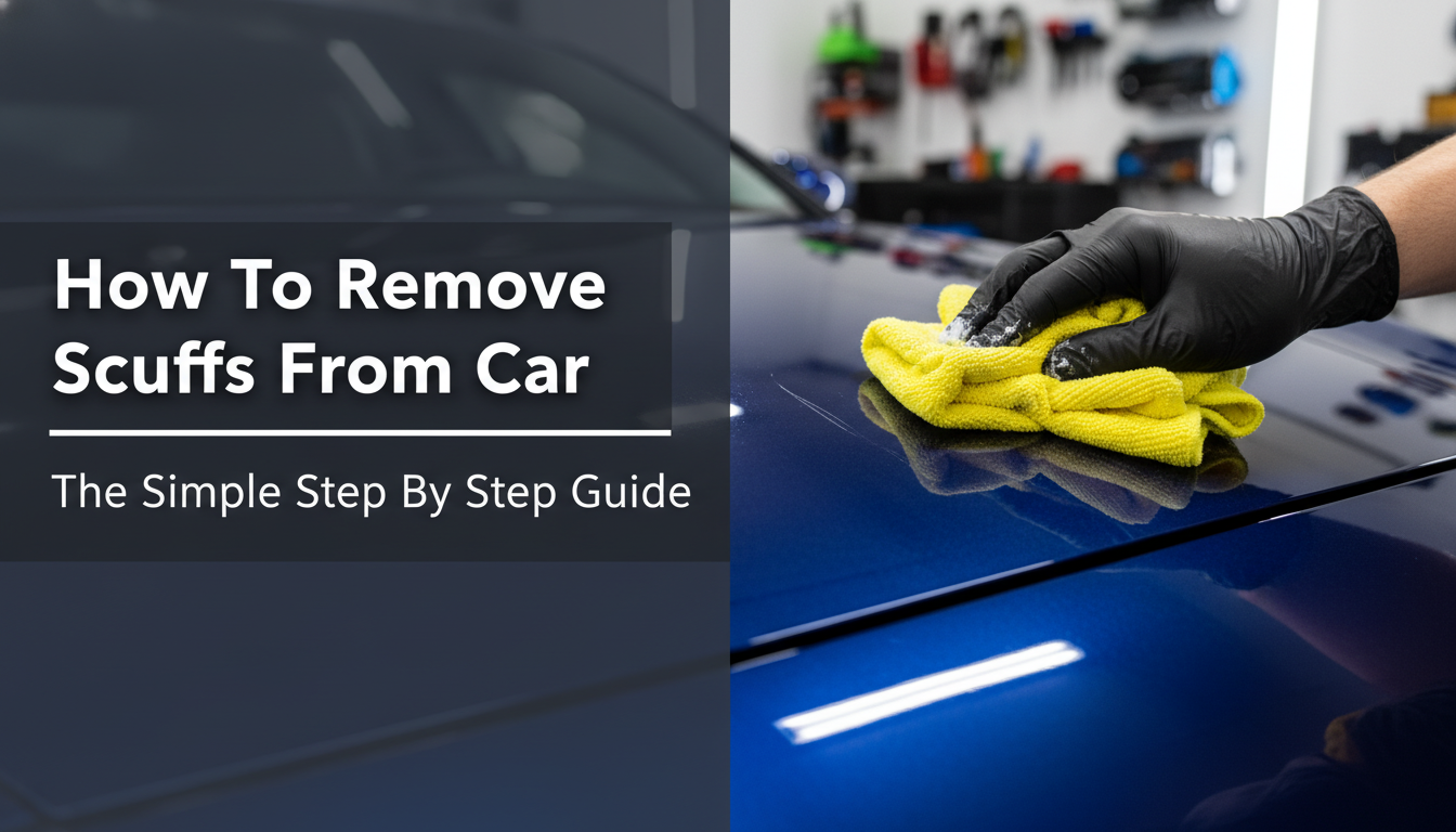 How To Remove Light Scuffs From Car The Simple Step By Step Guide ...