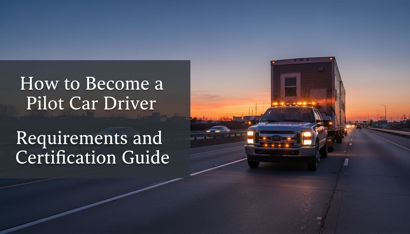 How to Become a Pilot Car Driver Requirements and Certification Guide ...
