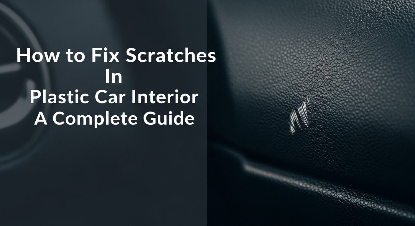 How to Fix Scratches In Plastic Car Interior A Complete Guide - CarXplorer