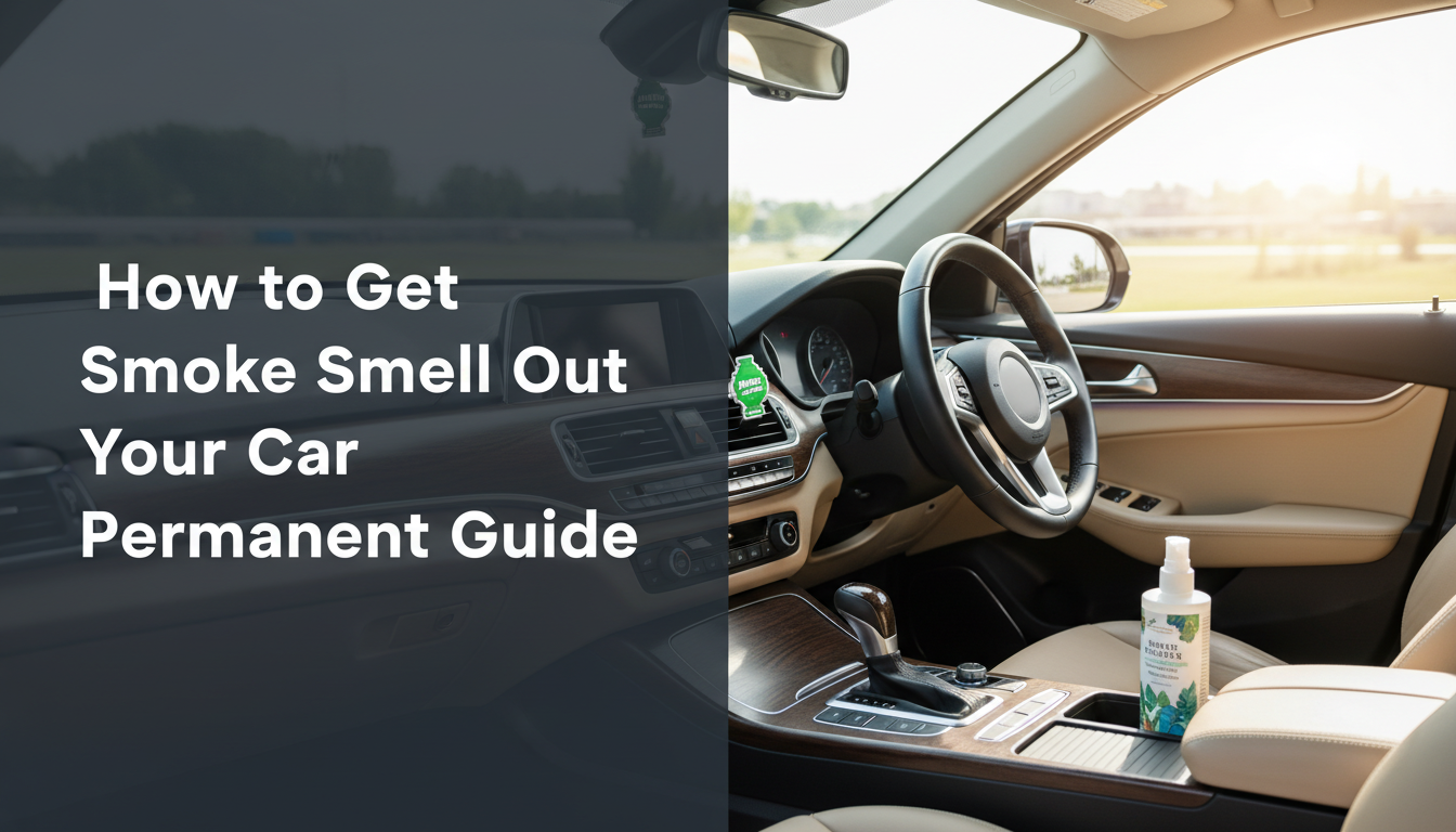 How to Get Smoke Smell Out Your Car Permanent Guide - CarXplorer