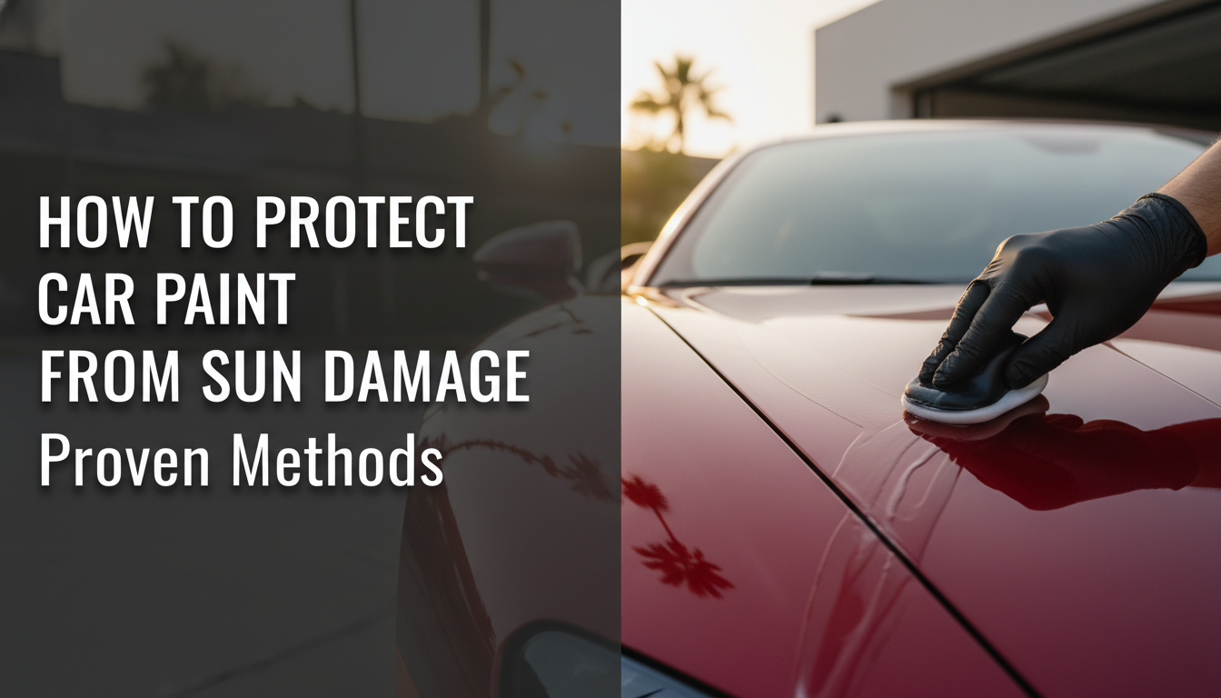 How to Protect Car Paint From Sun Damage Proven Methods - CarXplorer