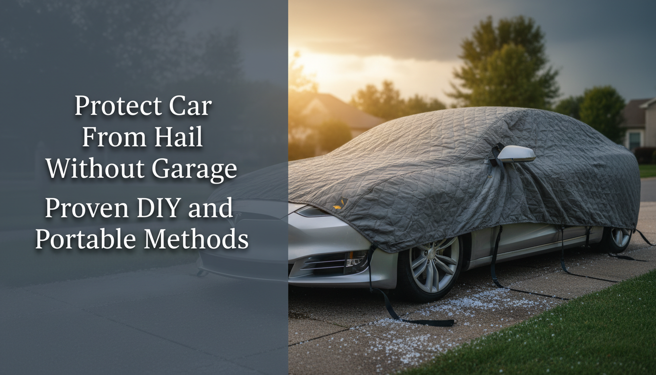 Protect Car From Hail Without Garage Proven DIY and Portable Methods ...