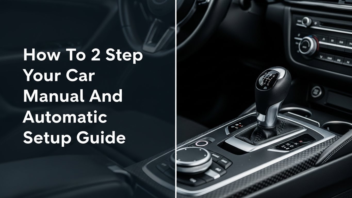 How To 2 Step Your Car Manual And Automatic Setup Guide - CarXplorer