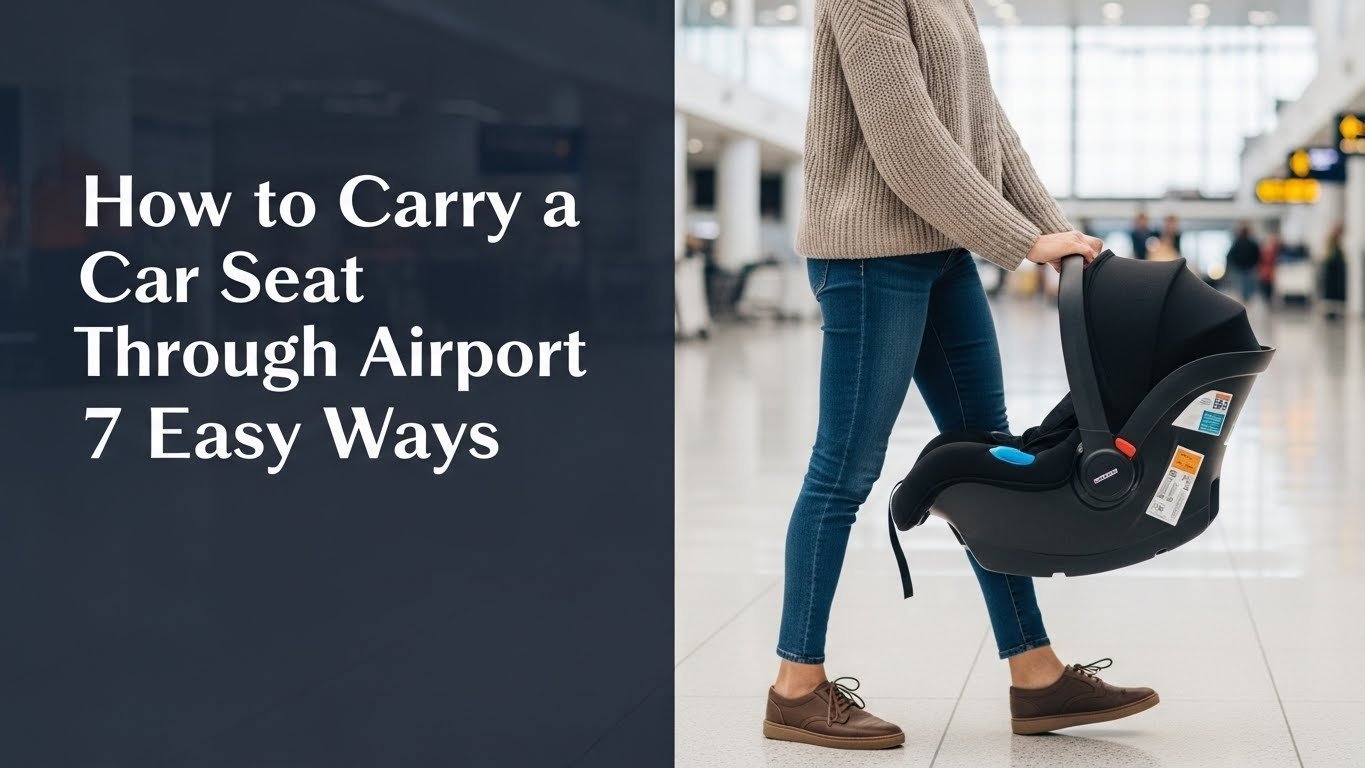 How to Carry Car Seat Through Airport 7 Easy Ways - CarXplorer