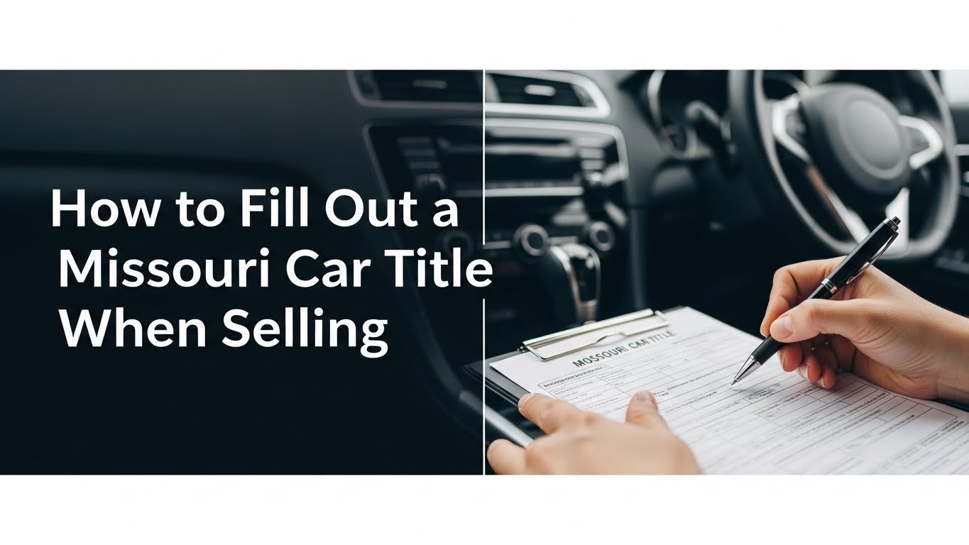 How to Fill Out a Missouri Car Title When Selling - CarXplorer