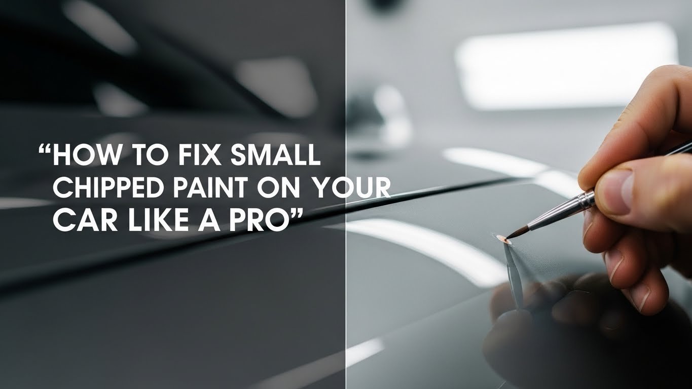 How to Fix Small Chipped Paint on Your Car Like a Pro - CarXplorer