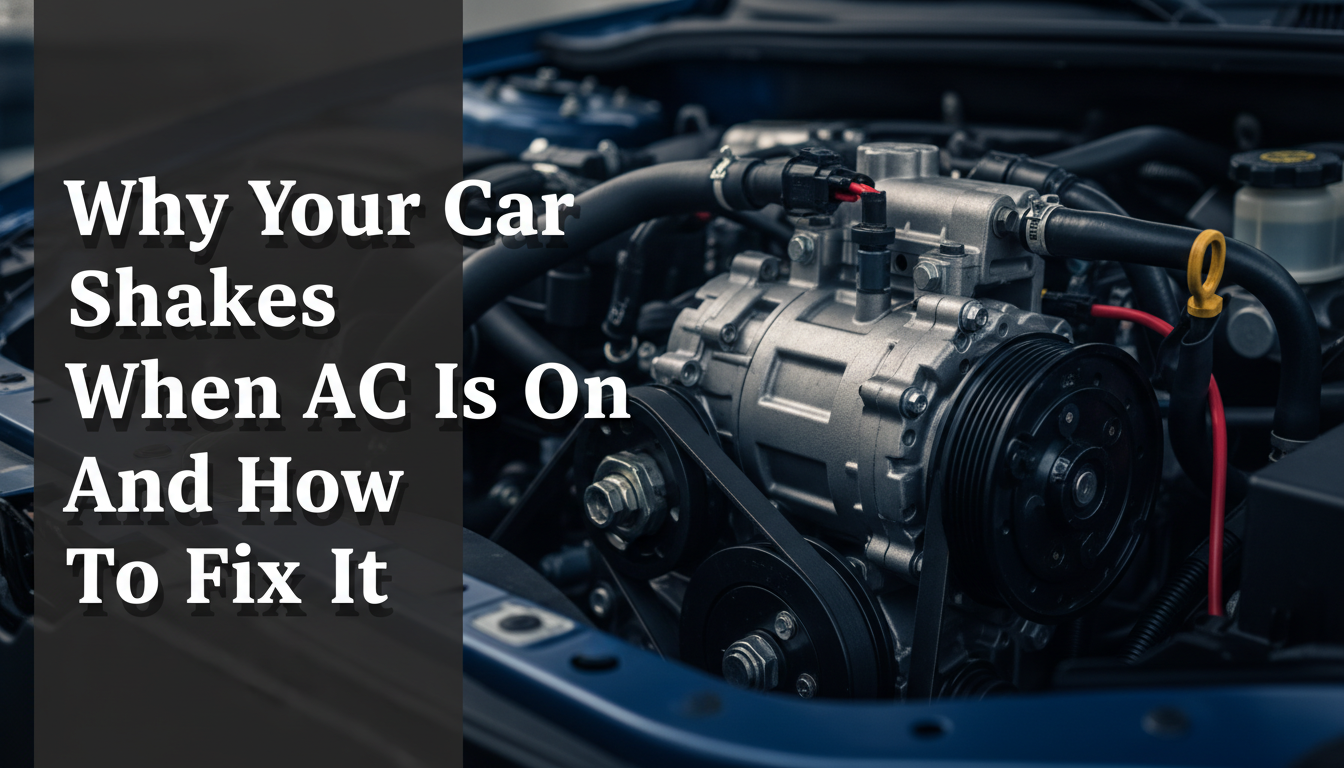 Why Your Car Shakes When AC Is On And How To Fix It - CarXplorer