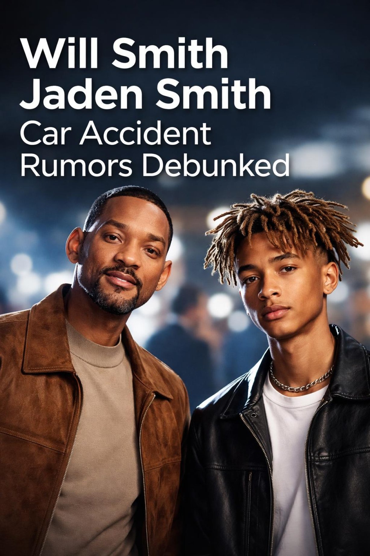 Will Smith Jaden Smith Car Accident Rumors Debunked - CarXplorer