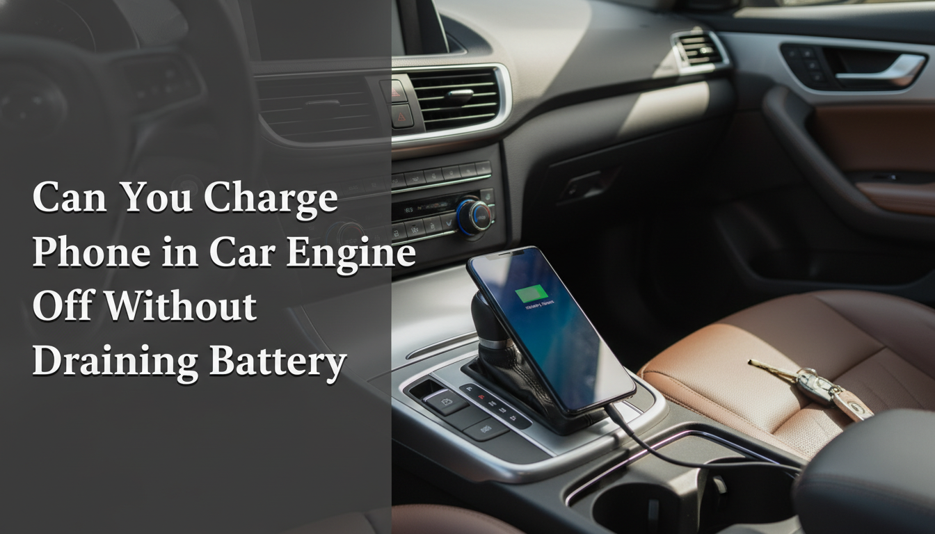 Can You Charge Phone in Car Engine Off Without Draining Battery ...